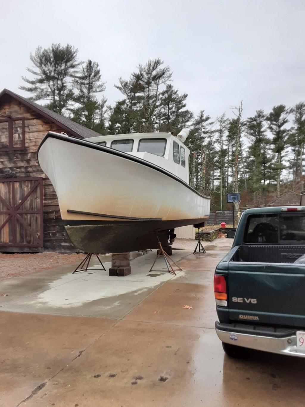 32 BHM Lobster Boat 1985 - Cummins 260 HP - Midcoast Yacht & Ship Brokerage