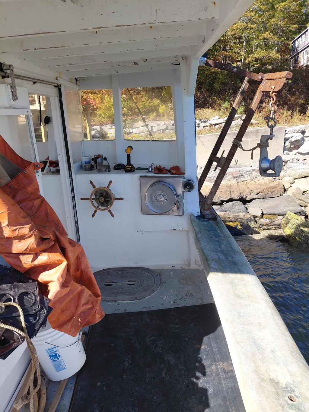 45' Atkinson 1984 Lobster Boat For Sale - Includes Scallop Gear ...